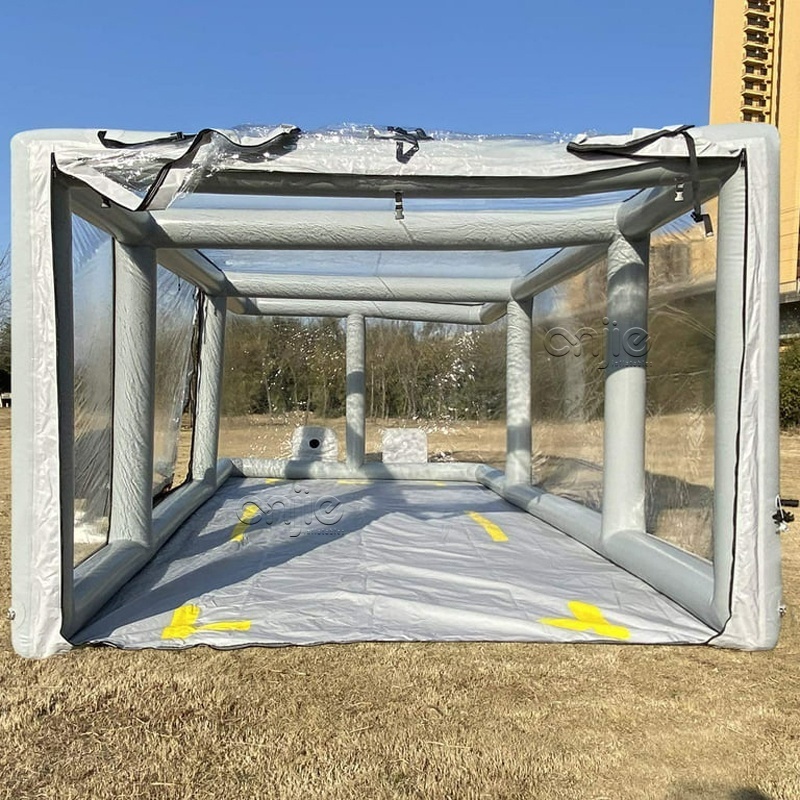 Waterproof portable garage airtight inflatable car cover tent ...