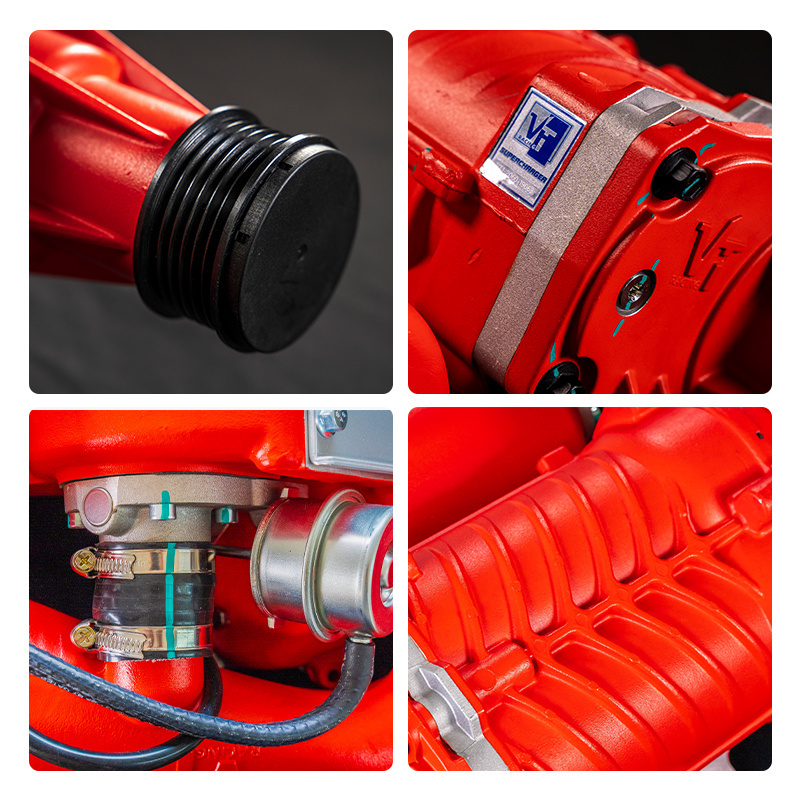 New Upgrade Twin Screw Supercharger 4 Cylinder Supercharger Kit For ...