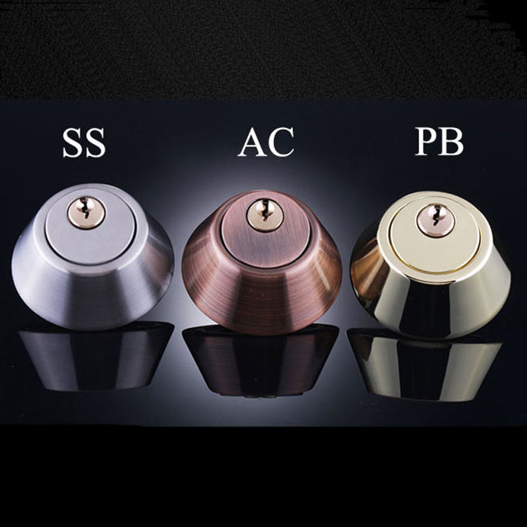 Heavy Duty Double Cylinder 102 SS 3 Keys Adjustable Latch Dead Bolt ...