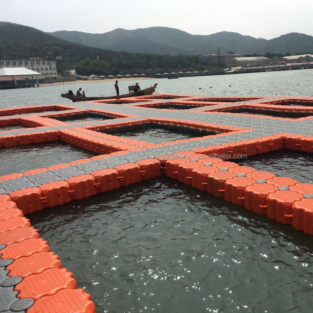 plastic modular pontoon dock floating bridge floating jet ski docks for ...