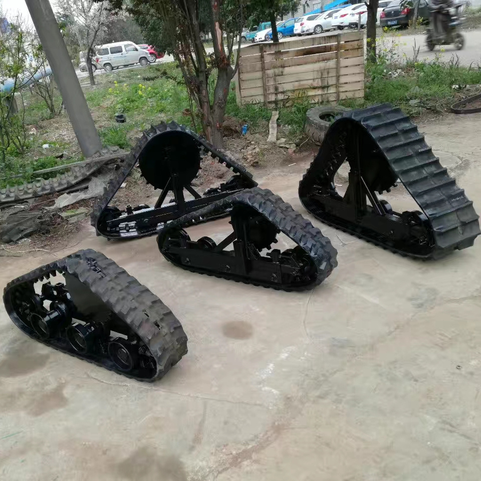 Atv rubber track system UTV Complete Rubber Track Conversion chassis ...