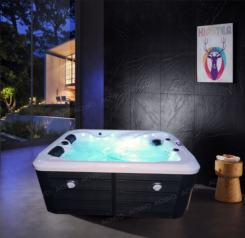 Yacuzzi Acrylic Shell Hot Tub Outdoor Swim Spa With Jacuzzier Massage ...