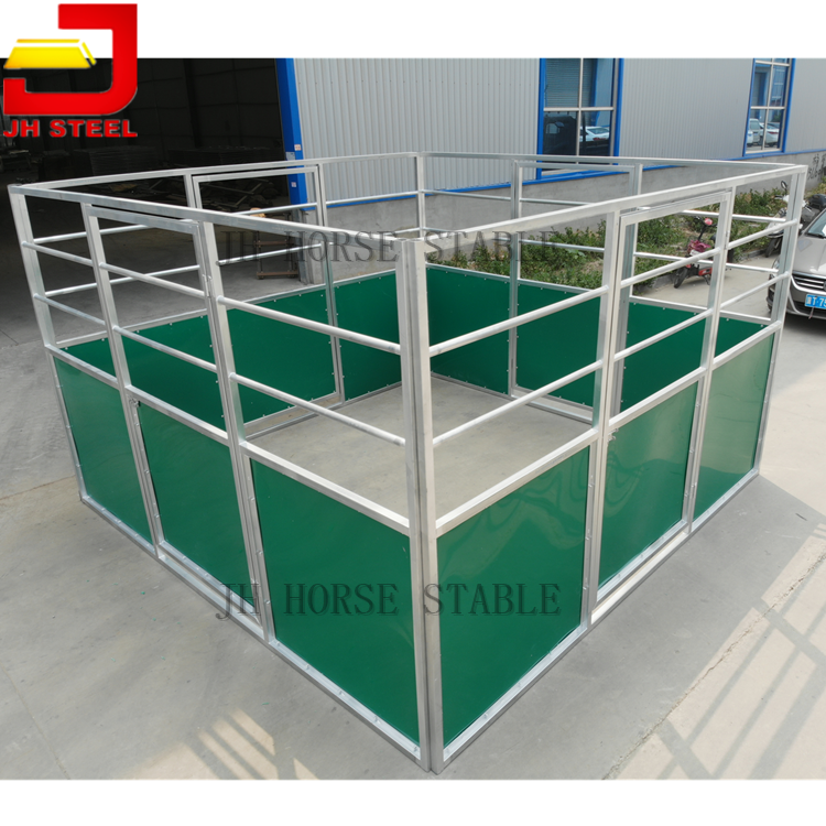 China factory used steel cheap portable horse stables stalls with roof ...