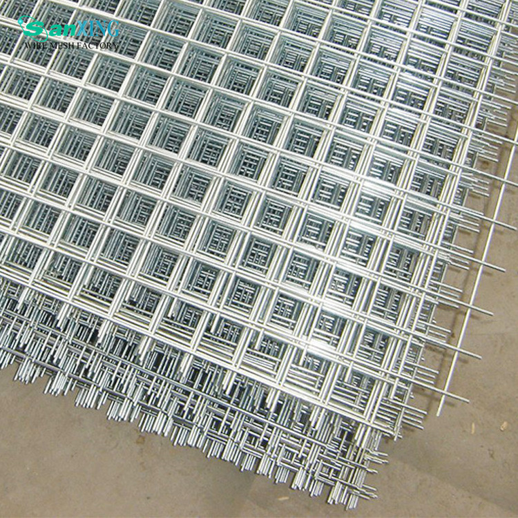 Hot dipped galvanized welded wire mesh panels for making chicken cages ...