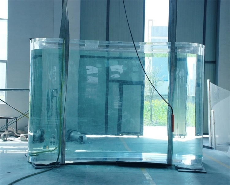 Best Selling!custom High Quality Curve Ultra Clear Glass Aquarium/fish ...