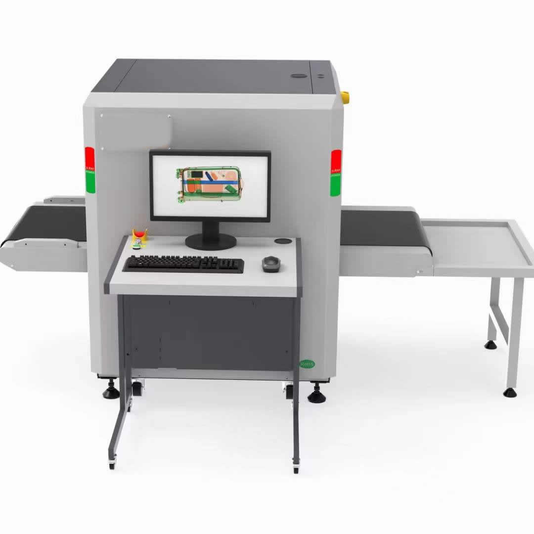 Security threat screening x-ray baggage scanner 6040 bags inspection x ...
