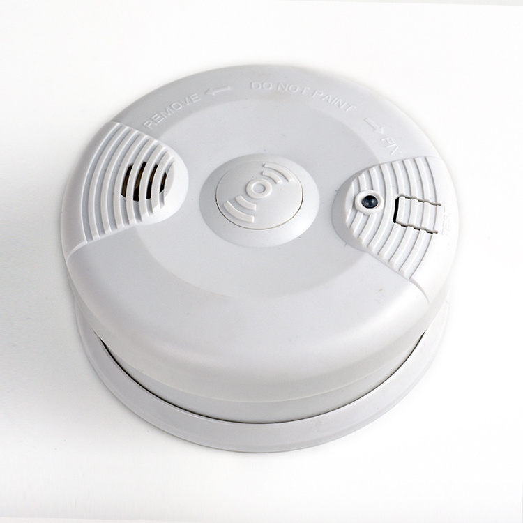 Cigarette Battery Standalone Smoke Detector with Internal and Exteranl ...