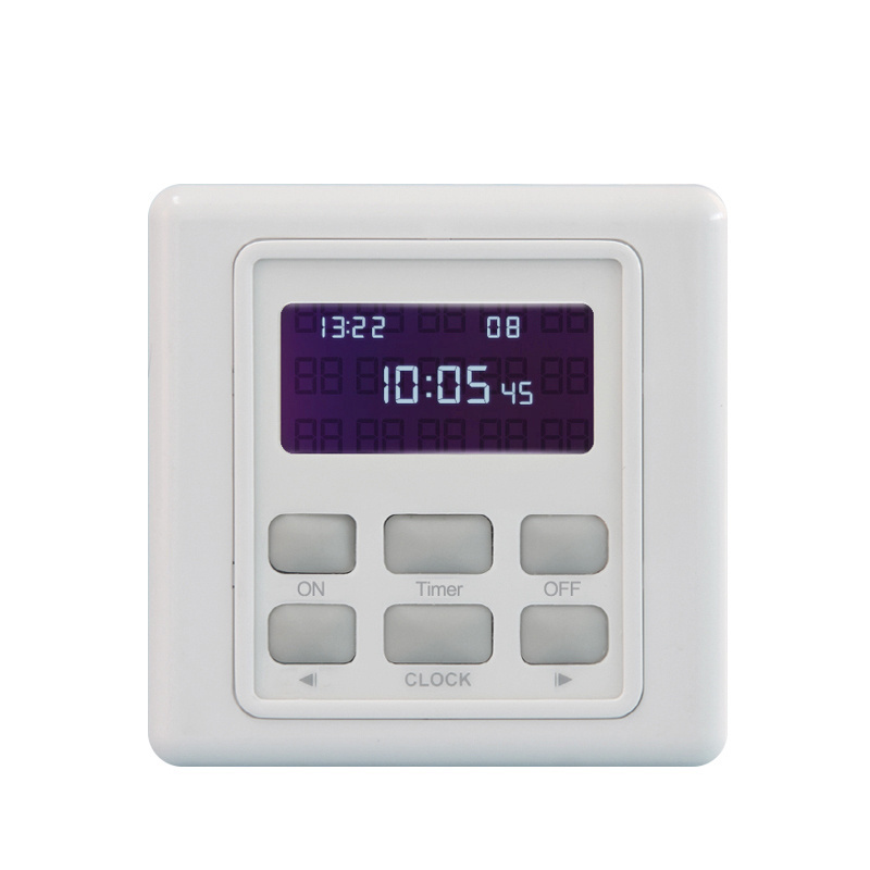 220V LCD Display Digital Timer Switch wall mounted | Bestsuppliers.com