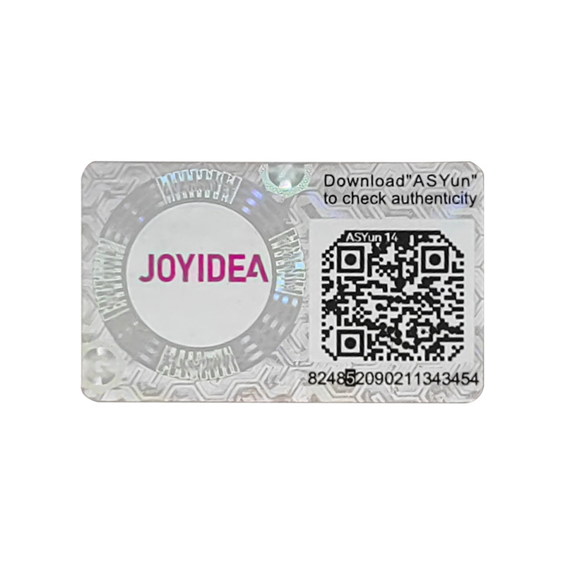 Custom Adhesive Anti-Counterfeiting Security Code Unique Serial Number ...