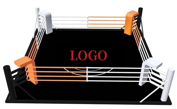 Custom floor type portable boxing ring for boxing training sanda ...