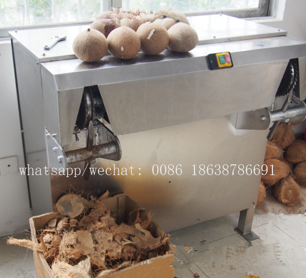 Automatic Coconut husk shell peeling cutting machine | Bestsuppliers.com