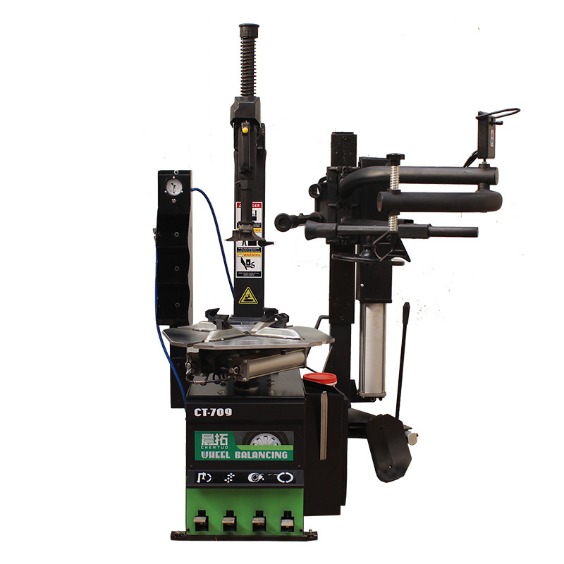 Fully Automatic 12-24\" Tire Changer Machine Tilt Back Car Tyre Changer ...