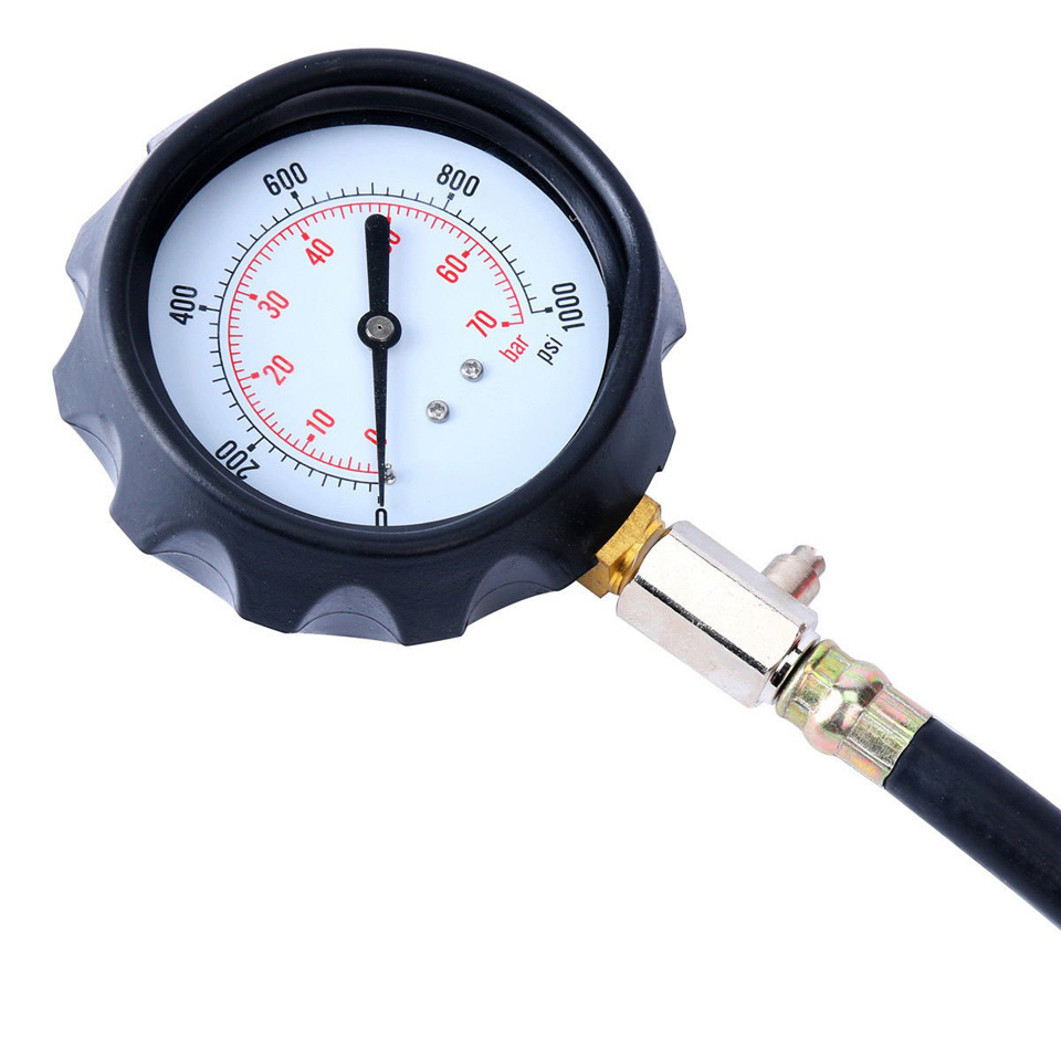 16PCS Professional Diesel Engine Cylinder Compression Tester Tool Kit ...