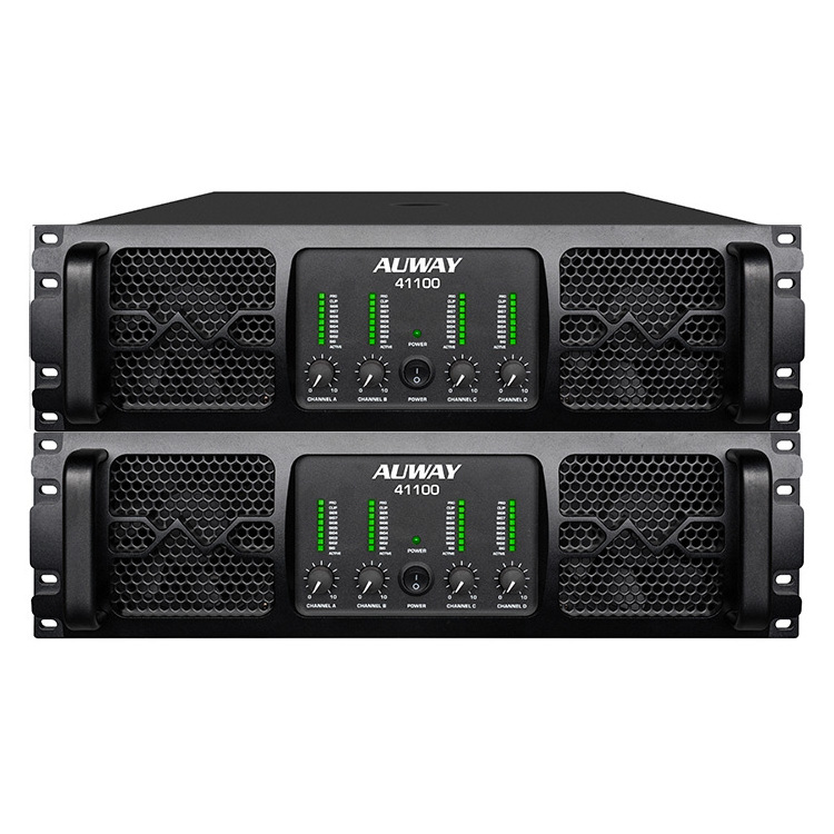 41100 power amplifier Class H 3U 4 Channel Digital Stereo Power ...