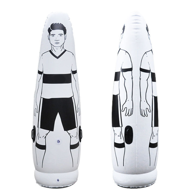 Portable folding new innovation soccer football training free kick body ...