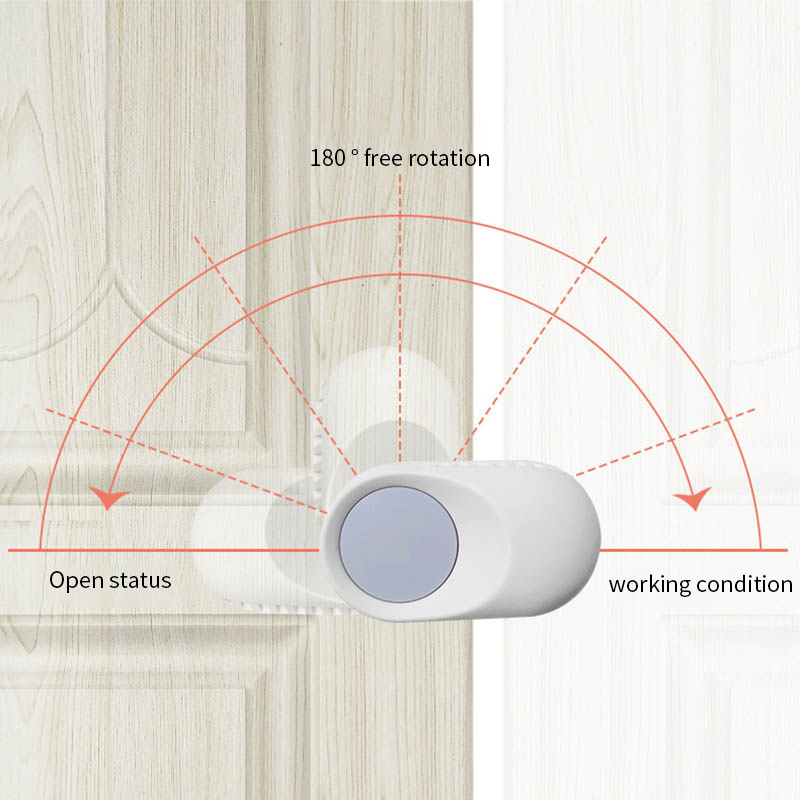 Adjustable Door Stop Finger Pinch Guard Revolving Stopper for Child ...
