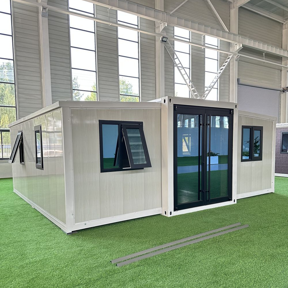 BAIDA prefabricated home three bedroom solar panel shipping container ...