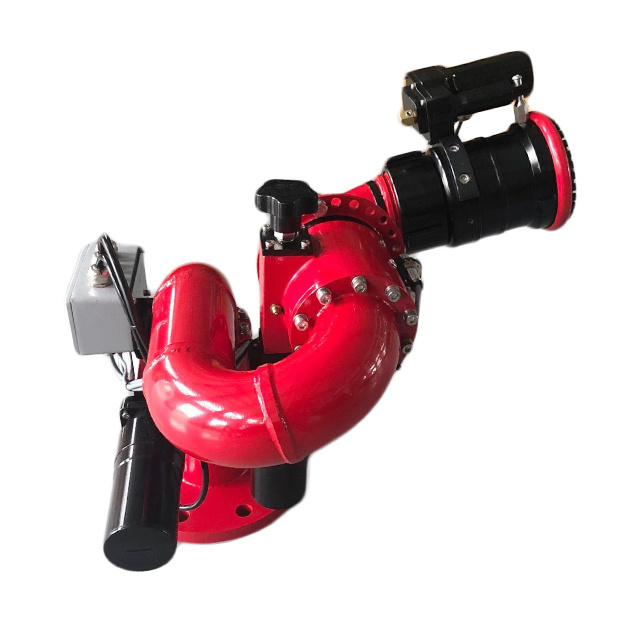 Factory Sales High Flow Long Range Remote Control Fixed Fire Water ...