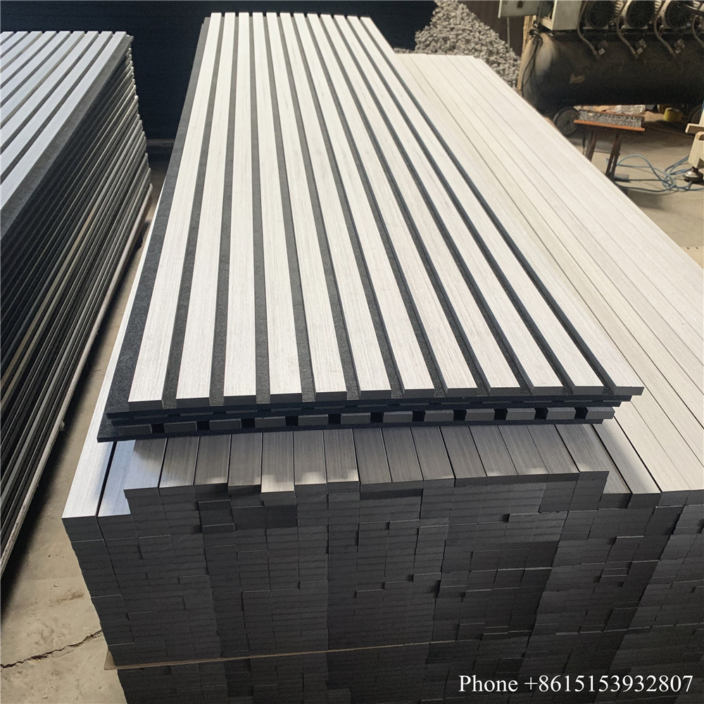 Acoustic Panel Diffusion Wall Soundproofing Slat Wooden Fiber Acoustic ...