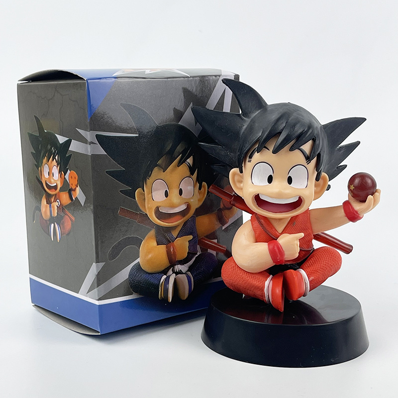 Japan Anime 2 color Dragon balls son Goku super Saiyan Cartoon Model ...