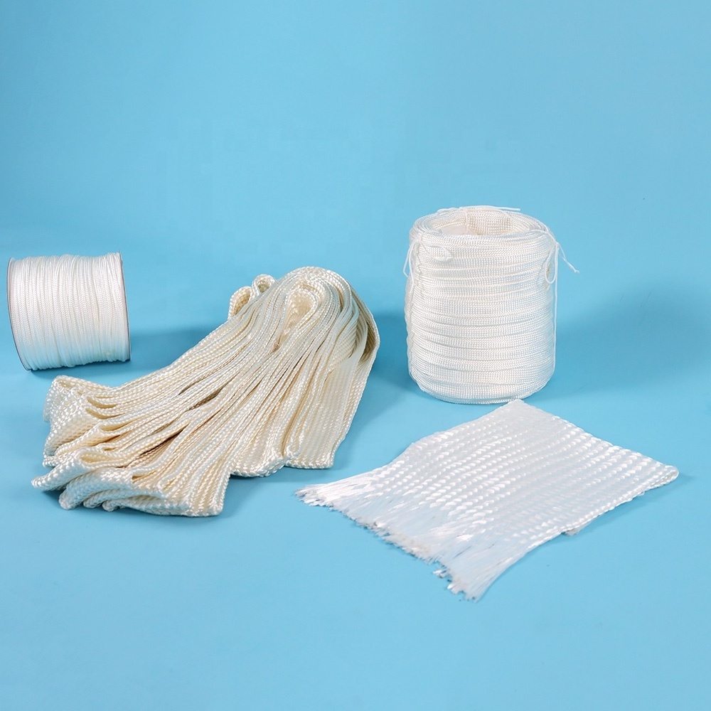 100mm High Silica Glass Fiber Band Ribbon Fiberglass Sleeve Tape for ...