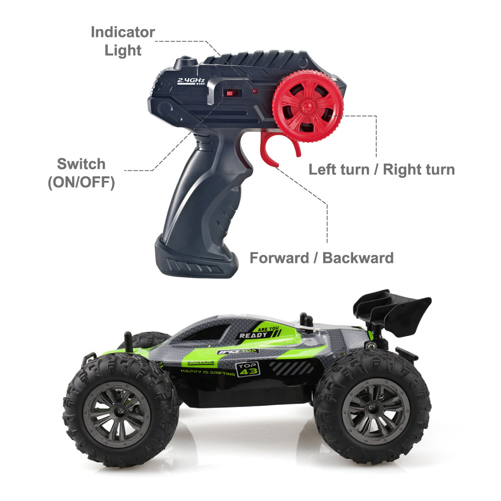 RC monster truck rc high speed 4x4 1:18, remote control monster trucks ...