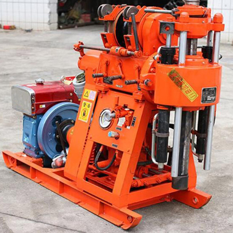 Banrong hydraulic mini bore hole drilling machine 200m depth water well ...