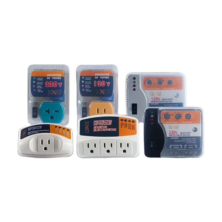 BXST 110v 15A voltage protector voltage plug and socket surge protector ...