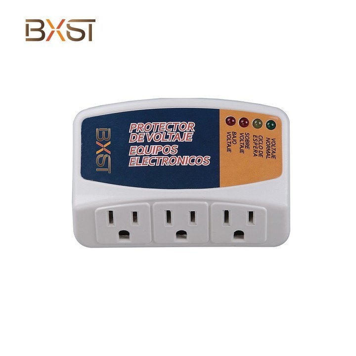 BXST 110v 15A voltage protector voltage plug and socket surge protector ...