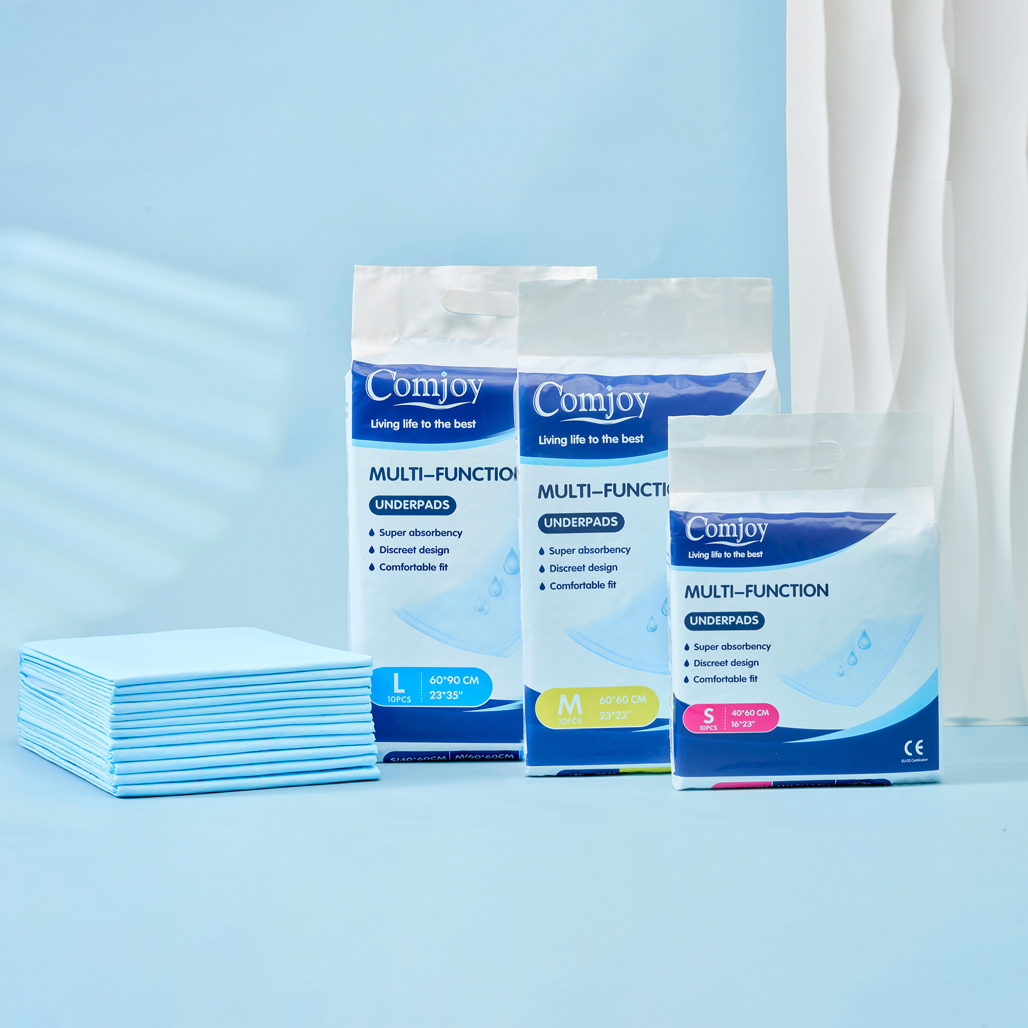 Comjoy hygiene products disposable underpad diaper changing mat ...