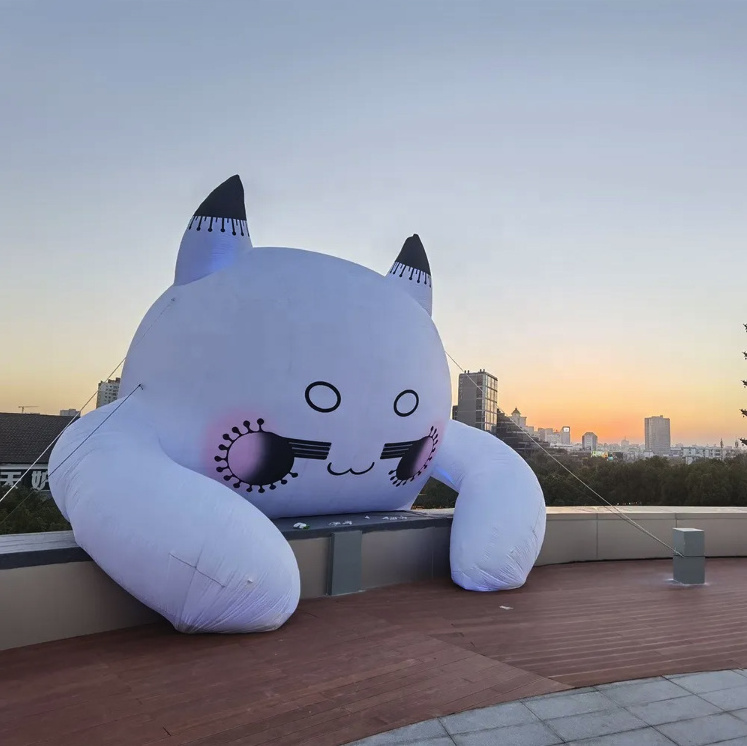 Custom Giant advertising custom Lighting Inflatable Cartoon mascot ...