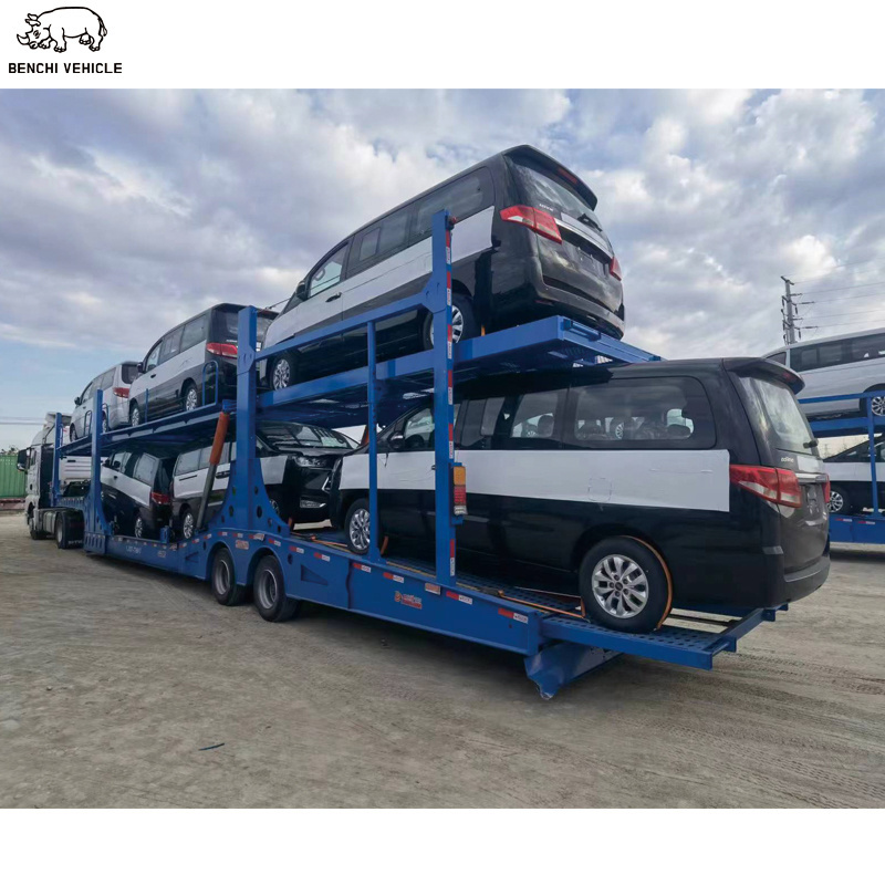 2/3axle Car Carrier Truck Trailer/SUV Vehicle Transporter Double Deck ...