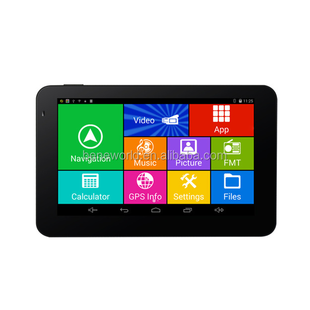 mediatek 8127 GPS tracking 5 inch Android GPS Navigator DVR optional ...