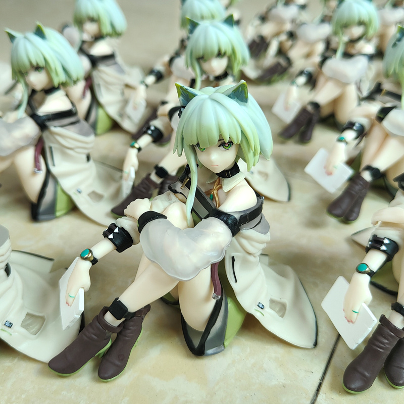 Cat Ears Arknights Kal'tsit Character Sexy Girl Anime PVC Action ...