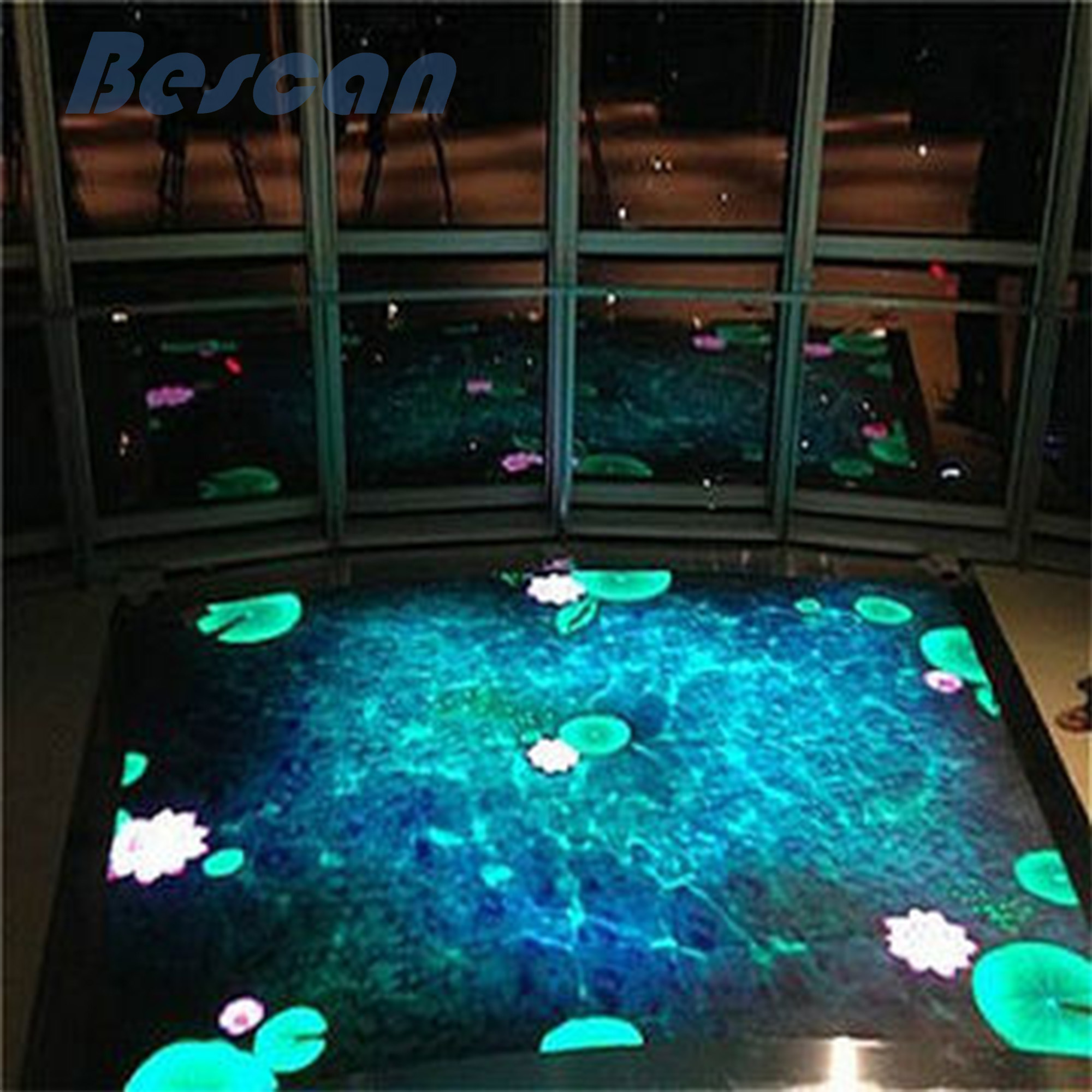 BESCAN Full Color Tile Wall For Dancing Gaming Video Stage Dance Floor ...