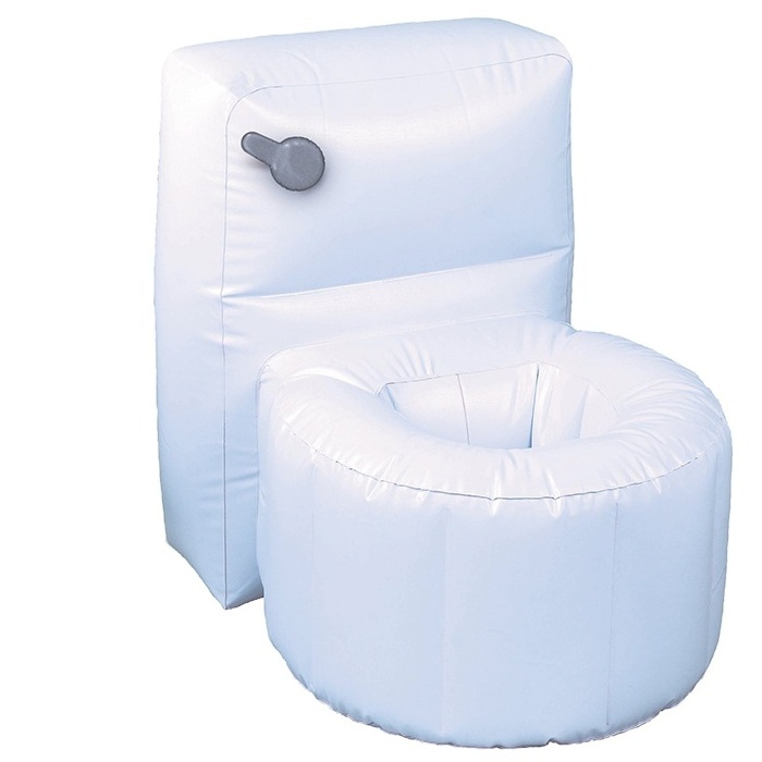 customized promotional PVC inflatable portable potty kids travel potty ...