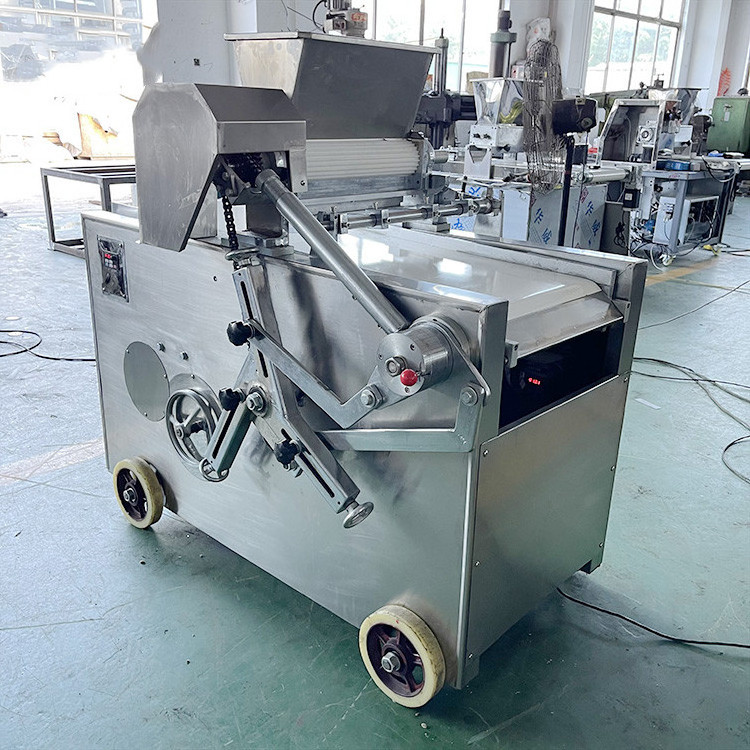 Two Color Commercial Automatic Moulding Forming Fortune Cookie Biscuit ...