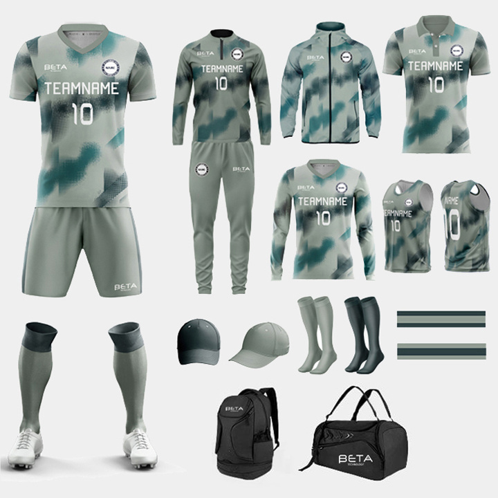 Football Kits Full Set Soccer Kit Youth Custom Soccer Jersey Quick Dry ...