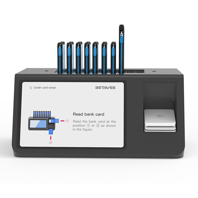 Phone charging station vending machine Share power bank rental charging ...