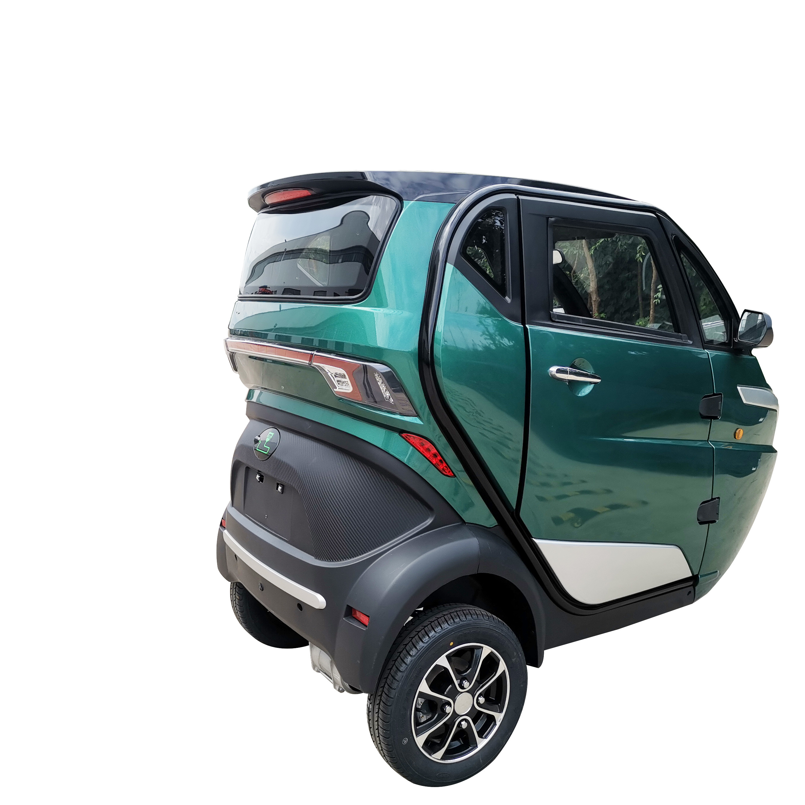 Electric bike fully enclosed cabin car 3 wheels 2 seats for city ...