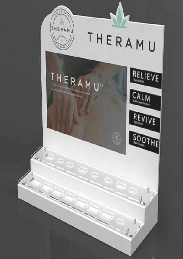 Countertop Acrylic Lipstick Body Oil Skin Care Perfume Display Stand ...