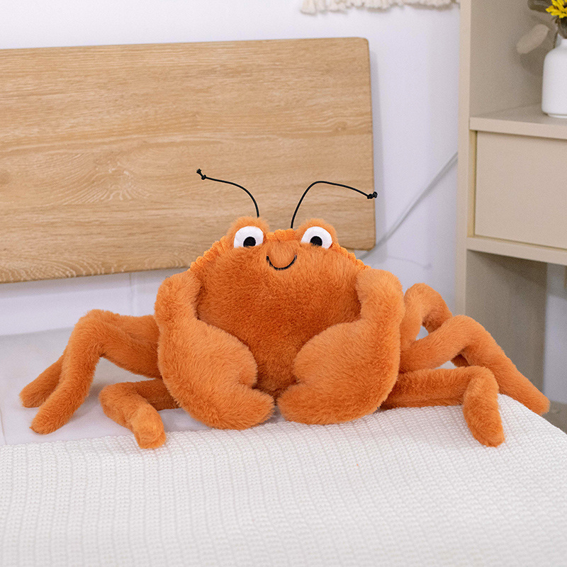 22cm Lobster Crab plush free sample stuffed animal plush toy ...