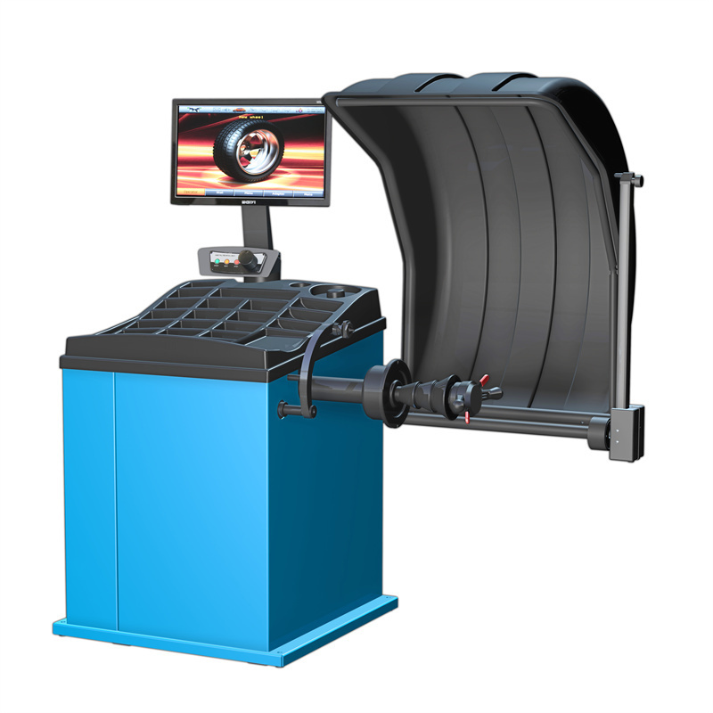 Self-Calibrating Computer Special Tire Changer and Wheel Balancer ...