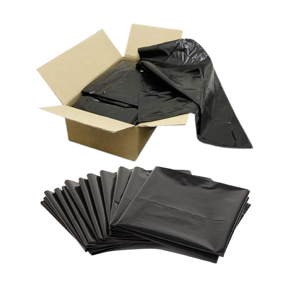 Custom Plastic Dustbin Can Liner Clear Trash Bin Garbage Bag ...