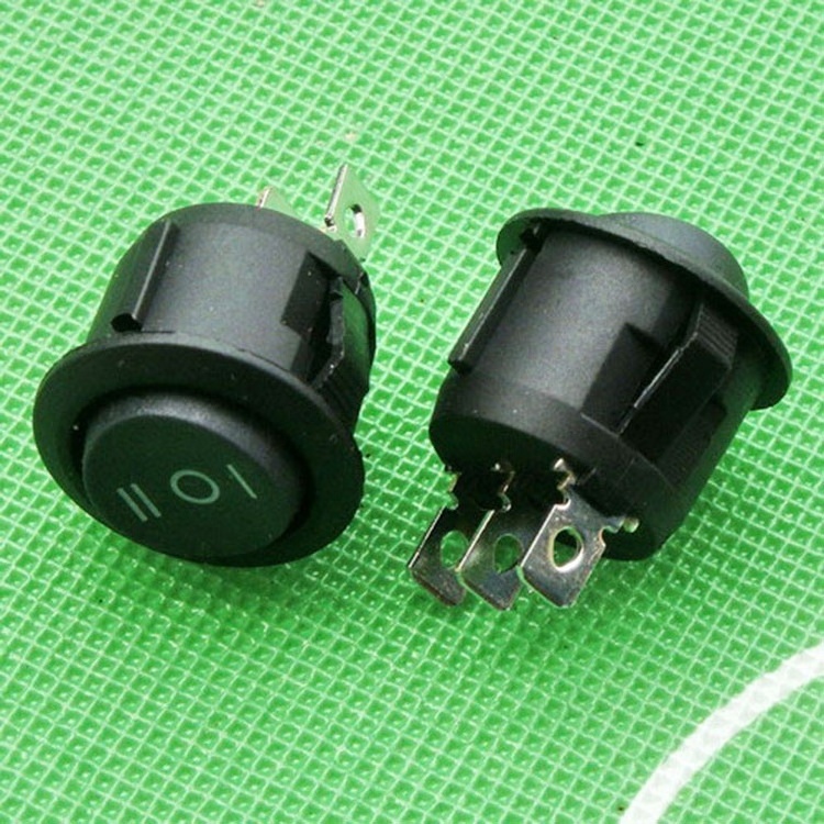 KCD1-105-3 Round 3 Pin SPDT On/Off On boat Rocker Switch ...