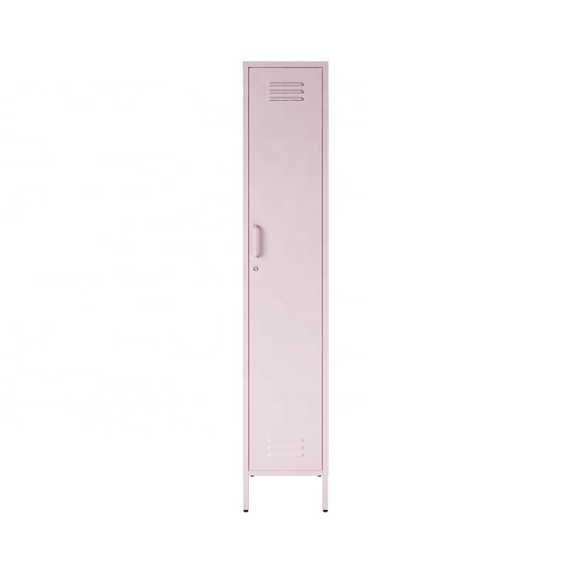 The best selling high Quality metal pink swing single door locker with ...