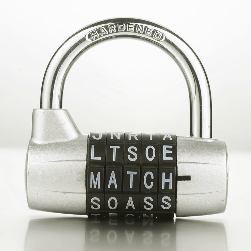 5-digit Letter Security Password Lock For Cabinet Gym Student Toolbox ...