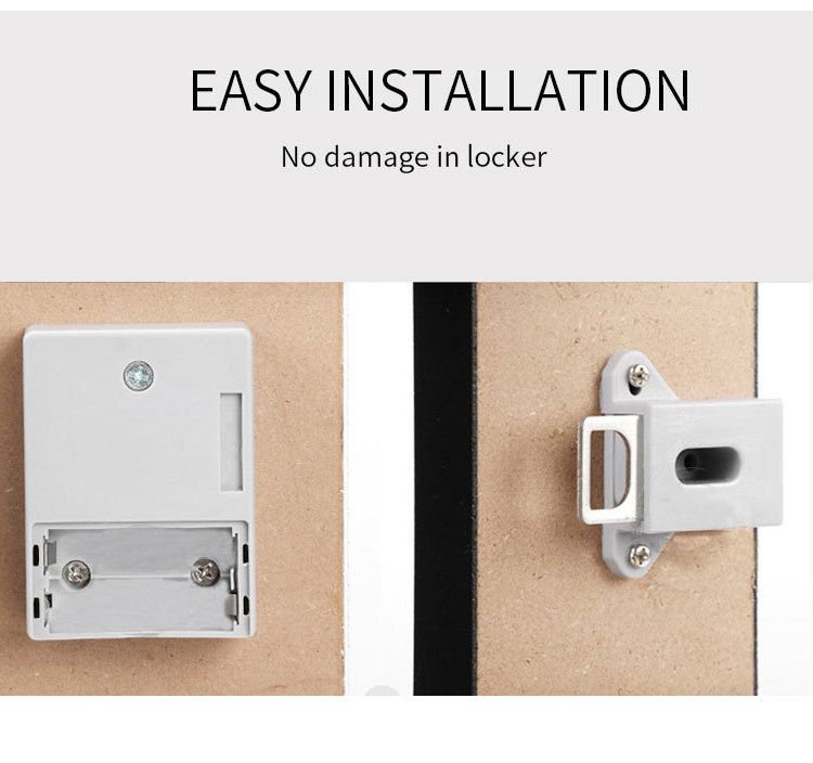 Smart Hidden Invisible Electronic RFID card locker office keyless file ...