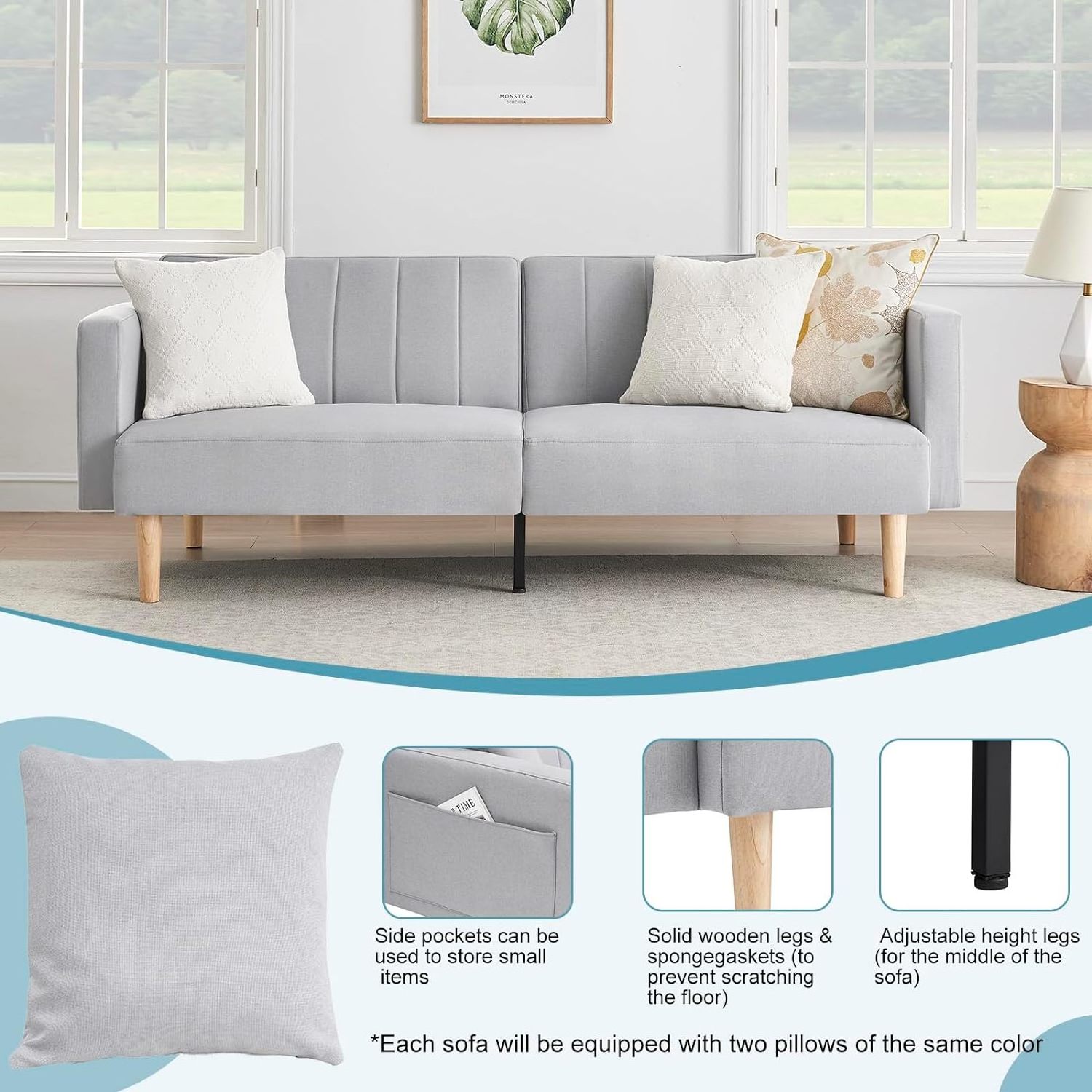 Two seater sofa set design store