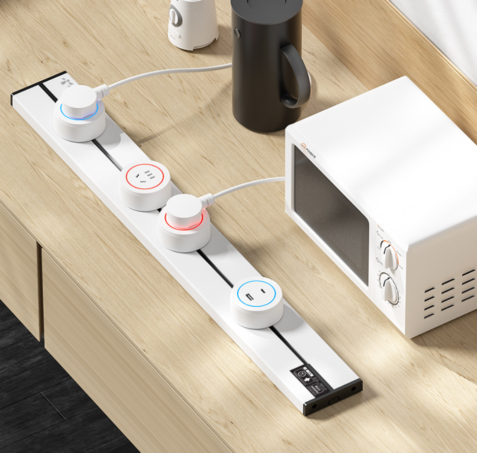 Smart Electric Embedded surface mounted power track socket system power ...